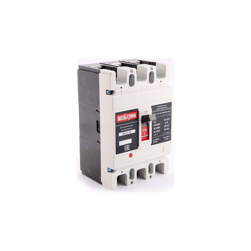 Автоматический выключатель ВТМ (S) ВА 51-35М2 341815 200А 2000 (НР ...