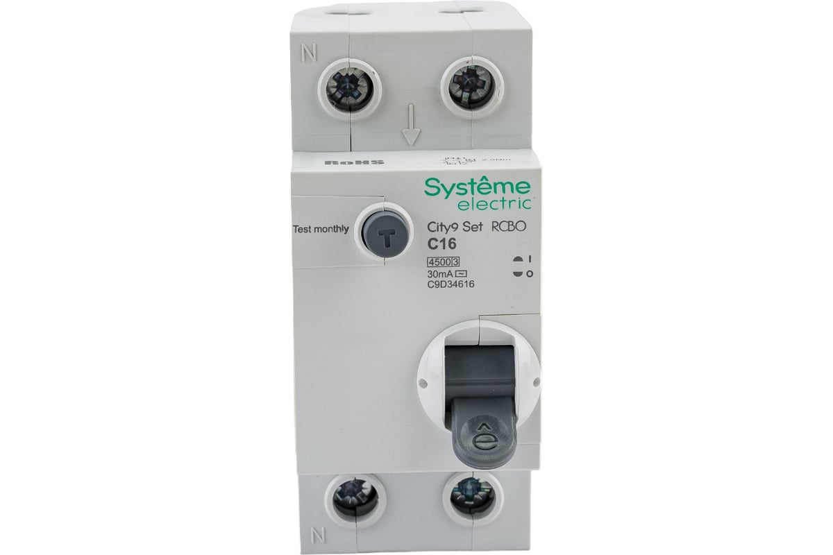 Автоматический выключатель дифференциального тока Systeme Electric ...