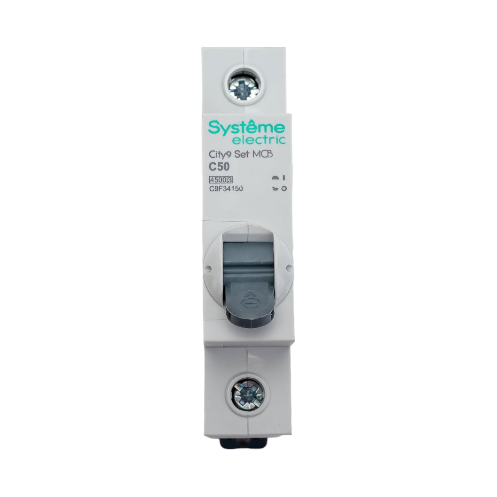 Автоматический выключатель Systeme Electric City9 set ав с 50а 1p 4.5ka ...