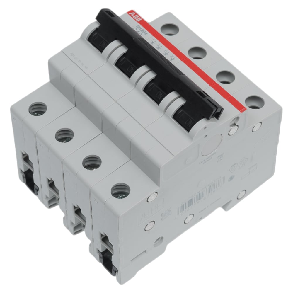 Автоматический выключатель ABB 4-полюсной sh204 c 40 2CDS214001R0404 ...