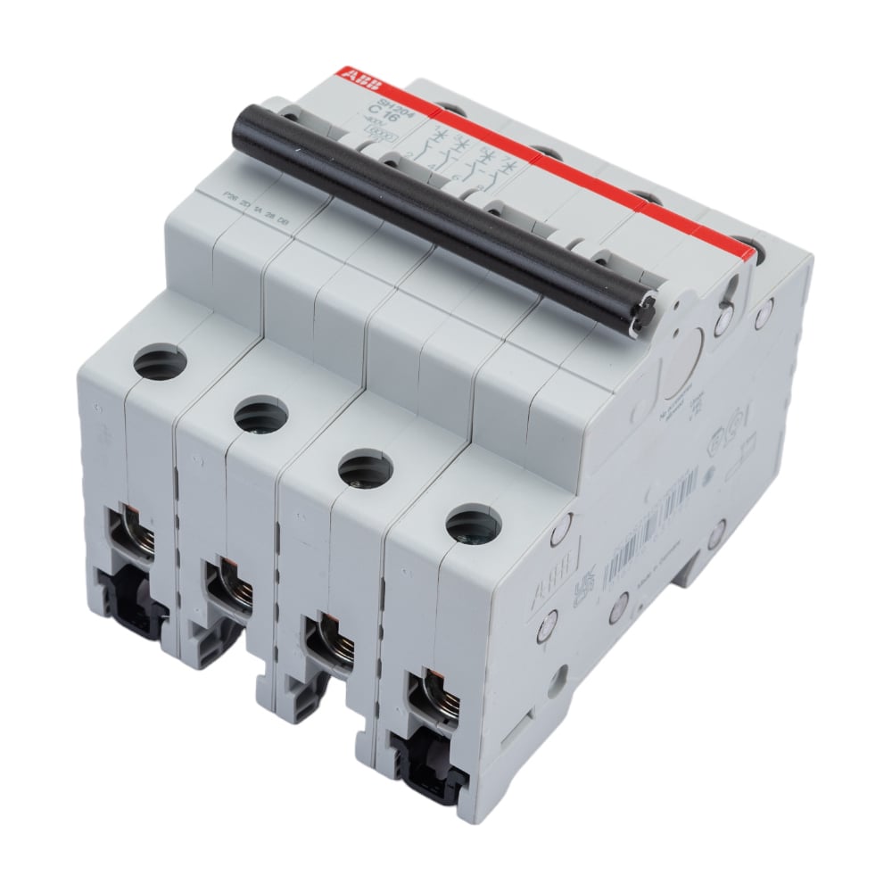 Автоматический выключатель ABB 4-полюсной sh204 c 16 2CDS214001R0164 ...