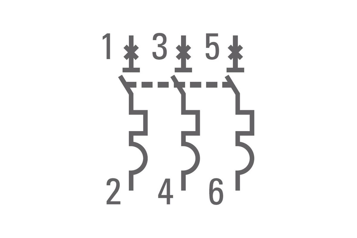 Автоматический выключатель EKF 3P 32А (С) ВА 47-63 4.5кА PROxima ...