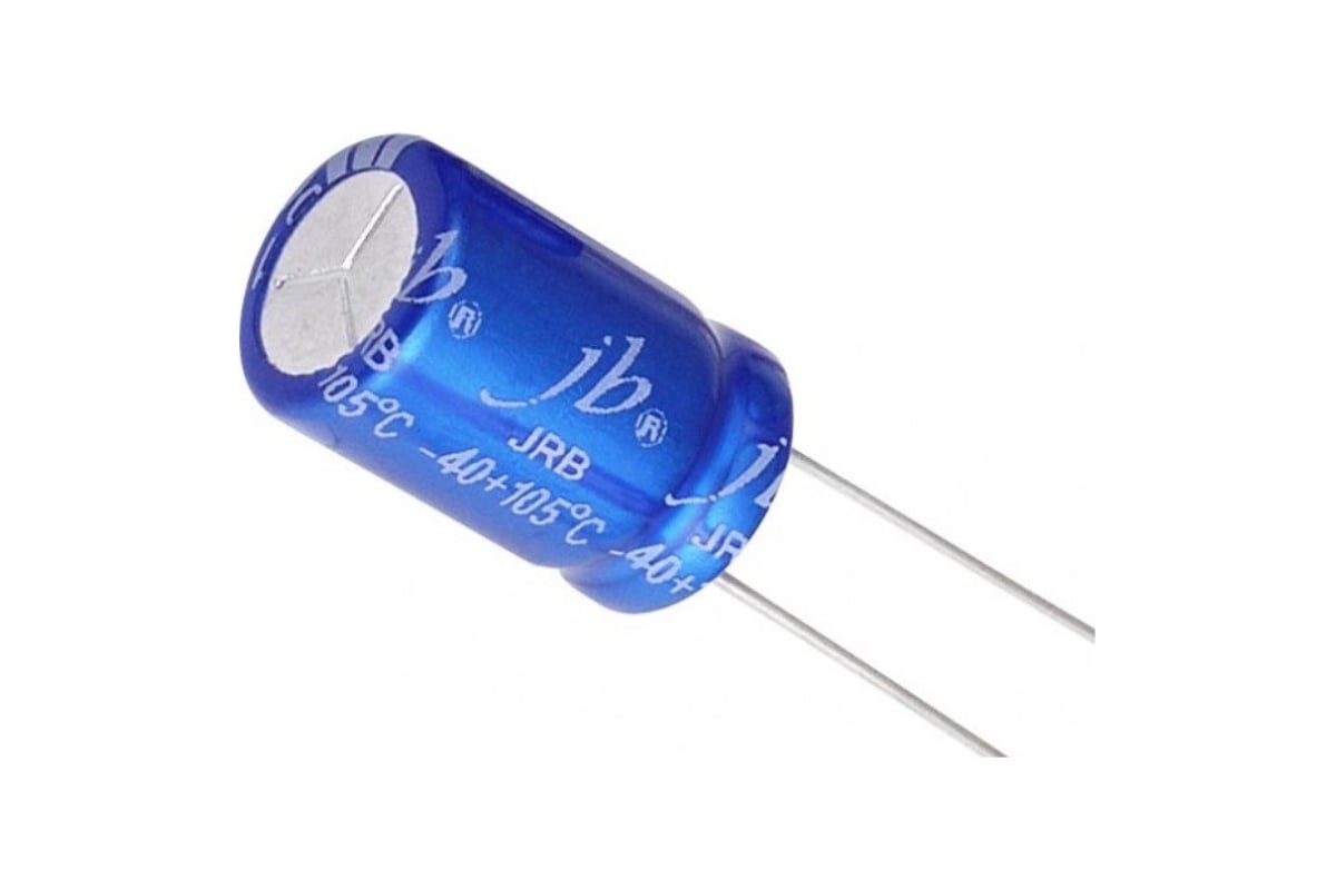 Электролитический конденсатор JB Capacitors 2200мкФ, 63В, 105C, 18x35мм ...