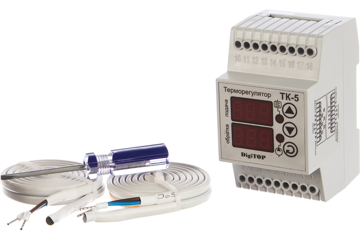 Терморегулятор DigiTOP ТК-5 - выгодная цена, отзывы, характеристики ...