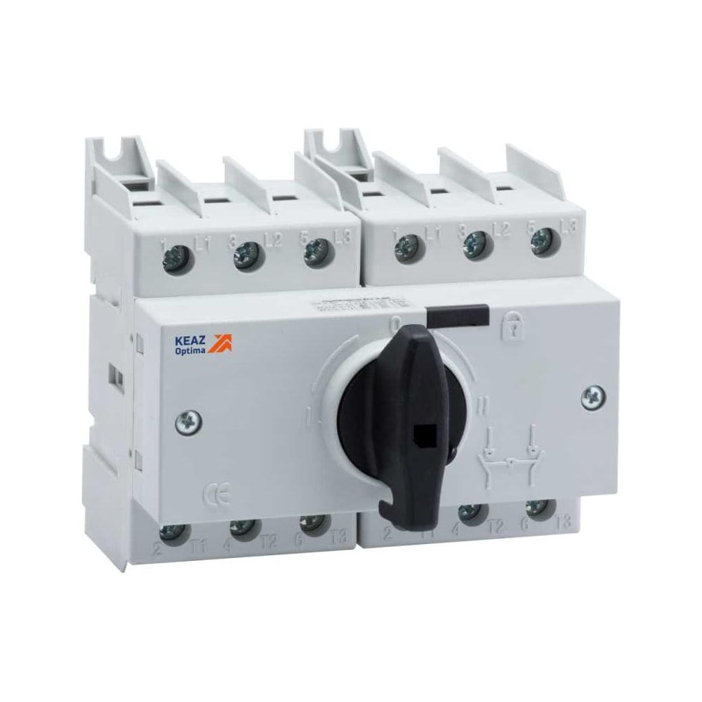 Выключатель-разъединитель КЭАЗ реверсивный OptiSwitch DI-63-3C 332081 ...