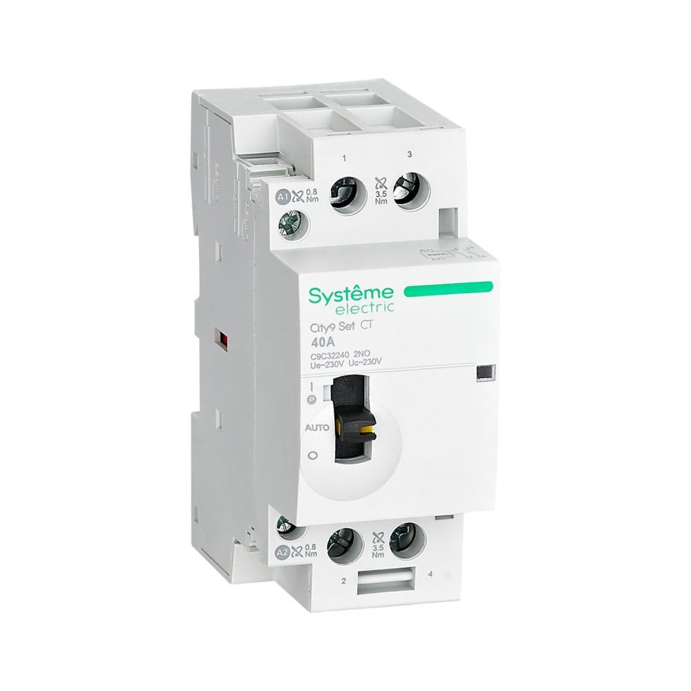 Контактор Systeme Electric City9 set 2p 2но 63a ac 230в-230в C9C32263 ...