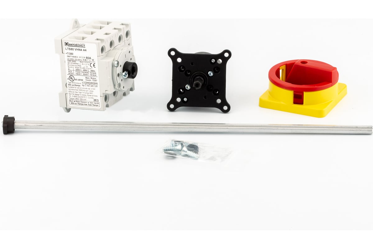 Выключатель нагрузки/рубильник Benedict LTS80 VHN4 A4+T/380 PN92998 ...