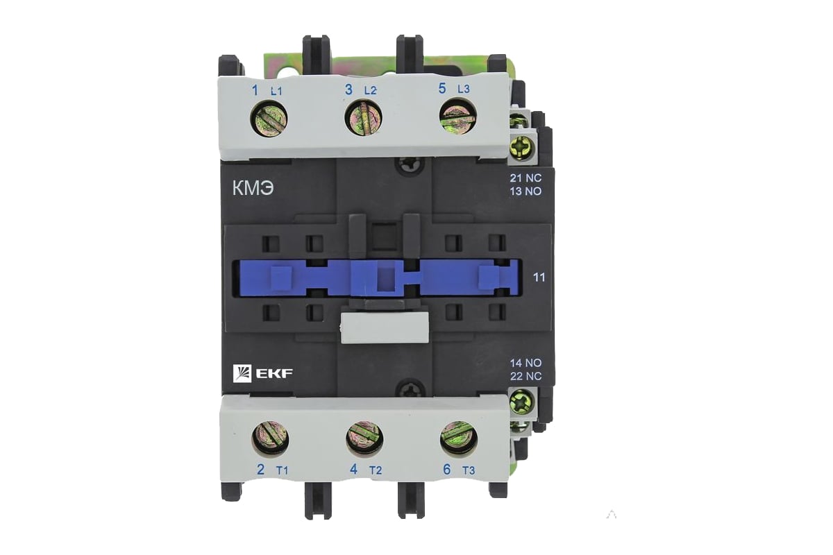 Малогабаритный контактор EKF КМЭ 80А 400В 1NO 1NC Basic SQctr-s-80-400-basic - выгодная цена ...