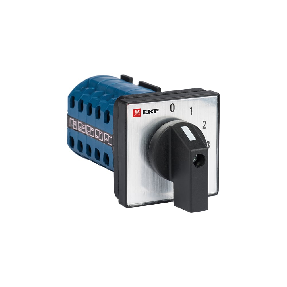 Кулачковый переключатель EKF ПК-1-102 PROxima 10А, 2P, «0-1-2-3» SQpk-1-102-10 - выгодная цена ...