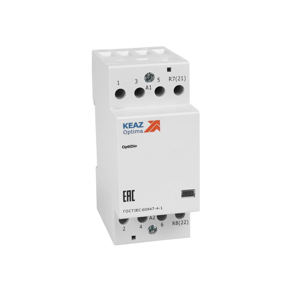 Контактор модульный КЭАЗ OptiDin MK-100-2540-230AC 321147 - выгодная цена, отзывы ...