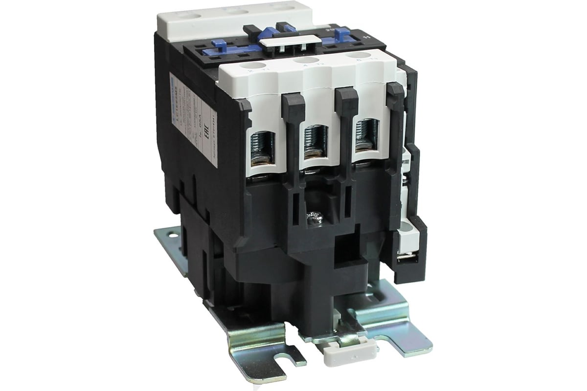 Контактор электромагнитный Электротехник LC1E65M5, 3P, 65А, 1НО и 1НЗ ...