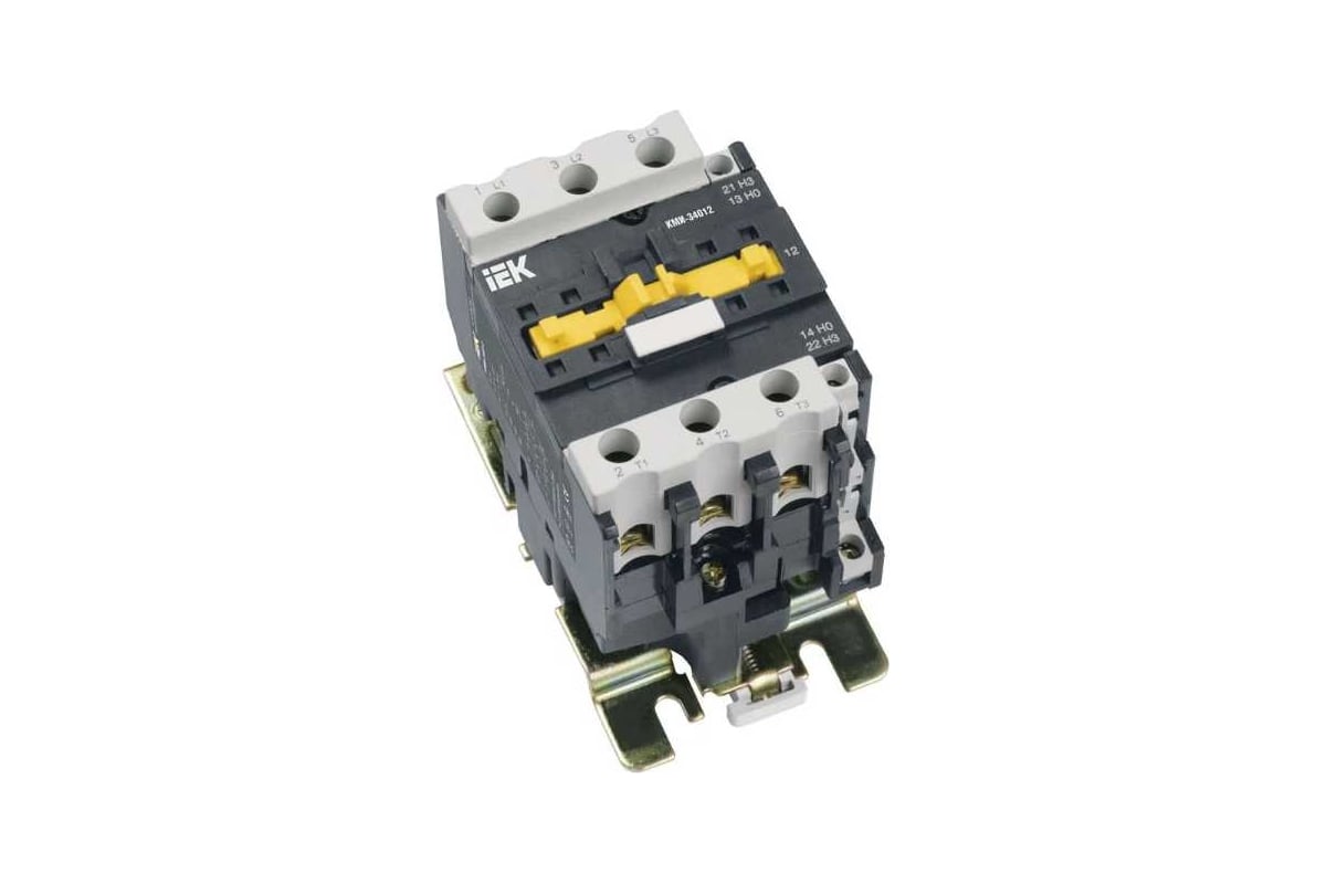 Контактор IEK КМИе-34012 40А 230В/АС3 1НО,1НЗ KKME31-040-230-11 ...