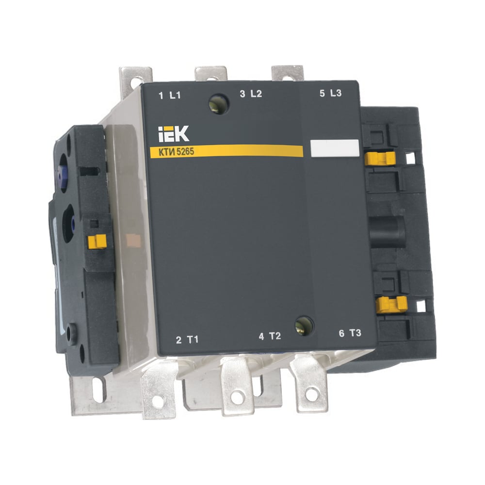 Контактор IEK КТИ-5265, 265А, 400В/АС3 KKT50-265-400-10 - выгодная цена ...