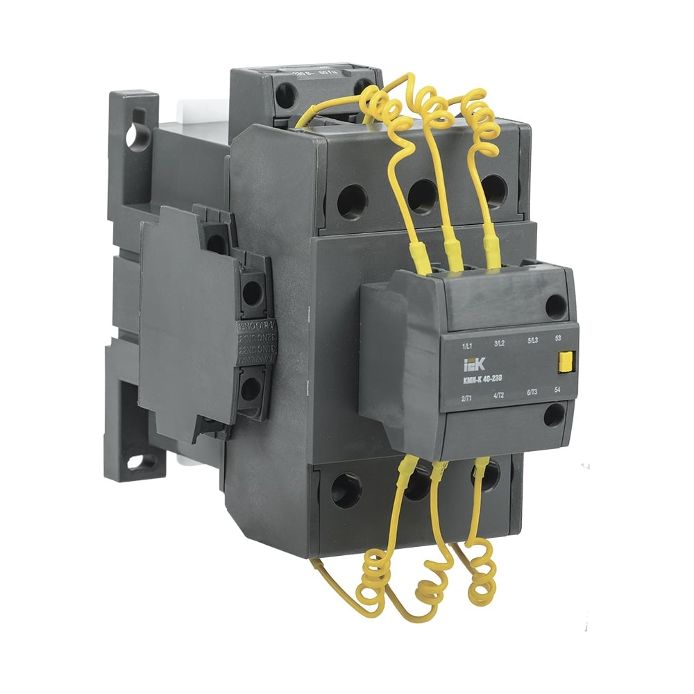 Контактор для конденсаторов IEK КМИ-К, 40 кВАр KKMK-40-230-01 - выгодная цена, отзывы ...
