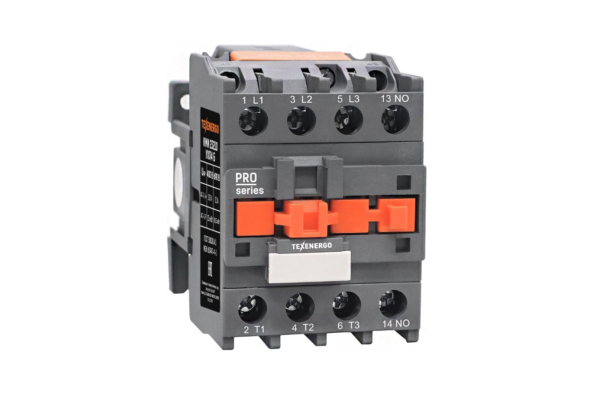 Магнитный пускатель Texenergo КМИ 23210 32А 380В 1з Б KMI203238010 ...