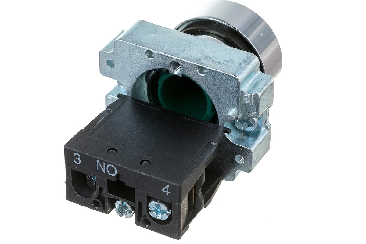 Кнопка управления ЭРА LAY5-BA31 без подсветки, зеленая, 1з, 20/200/8000 ...