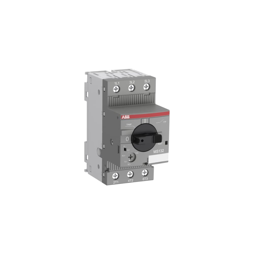Автоматический выключатель ABB MS132-2.5 100кА, с регулируемой тепловой защитой 1.6A-2.5А ...