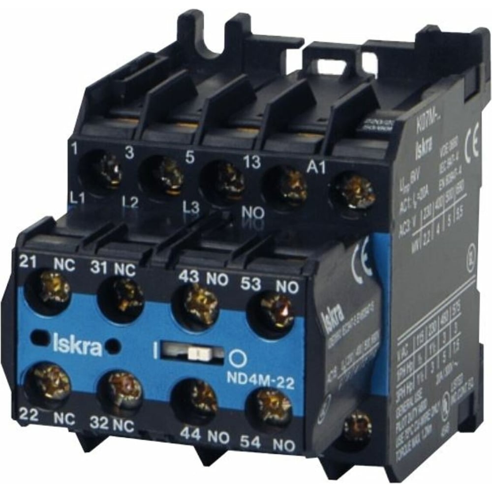 Миниконтактор Iskra K07M-10-M7 УТ-00019713 - выгодная цена, отзывы ...