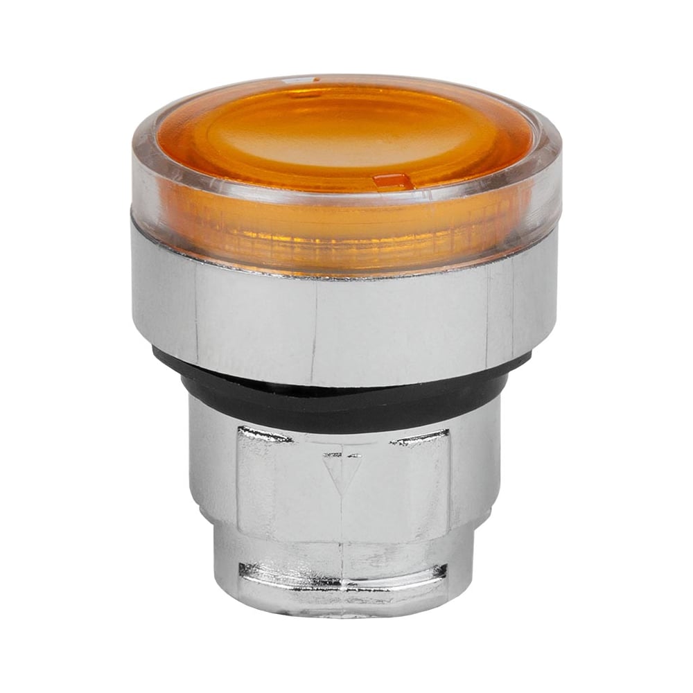Головка кнопки КЭАЗ OptiSignal D22 A4-PL-5 с подсветкой желтая металл ...