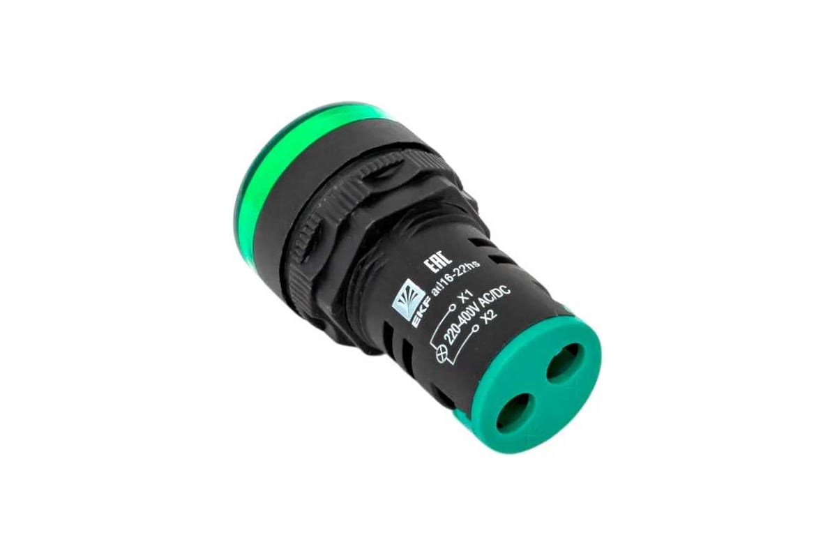 Матрица светодиодная EKF AD16-22HS зеленый 220-400 В AC/DC ledm-ad16-g ...