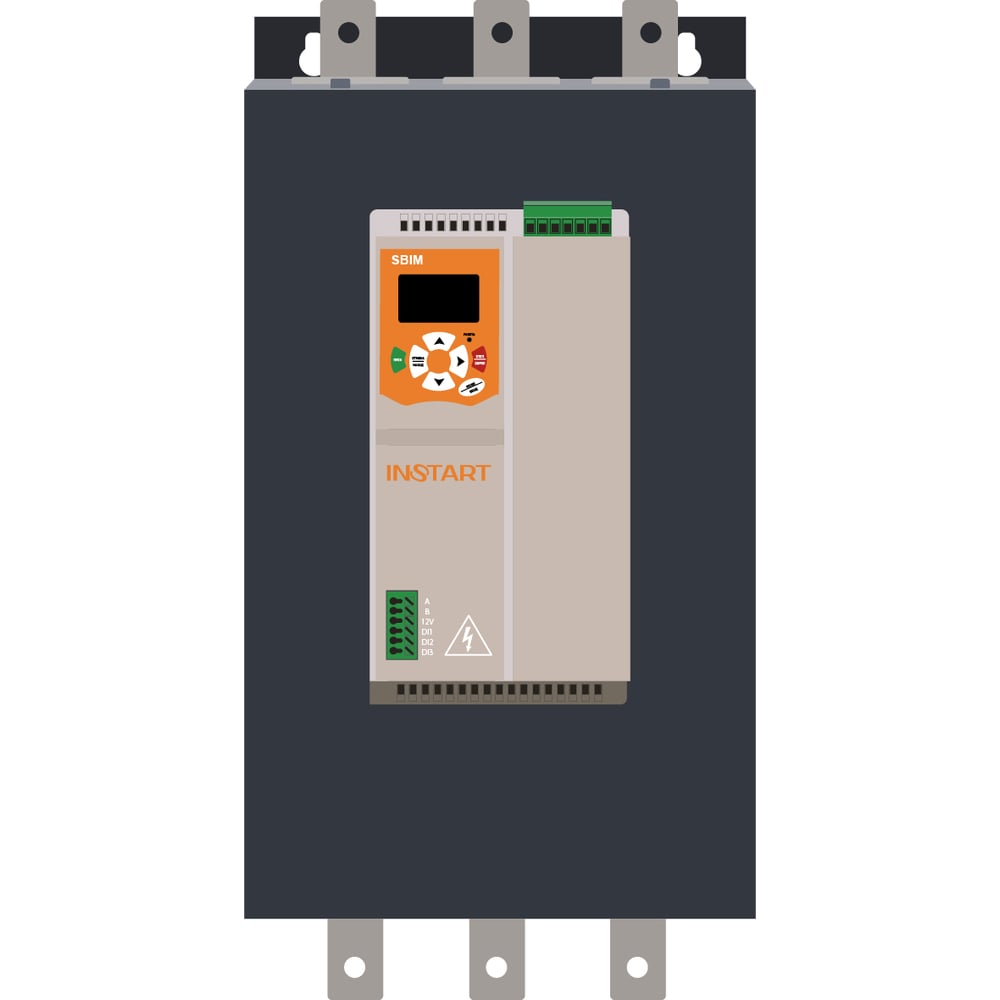 Устройство плавного пуска INSTART SBIM -55/110-04, 55кВт, 110А, 3 ~400 ...