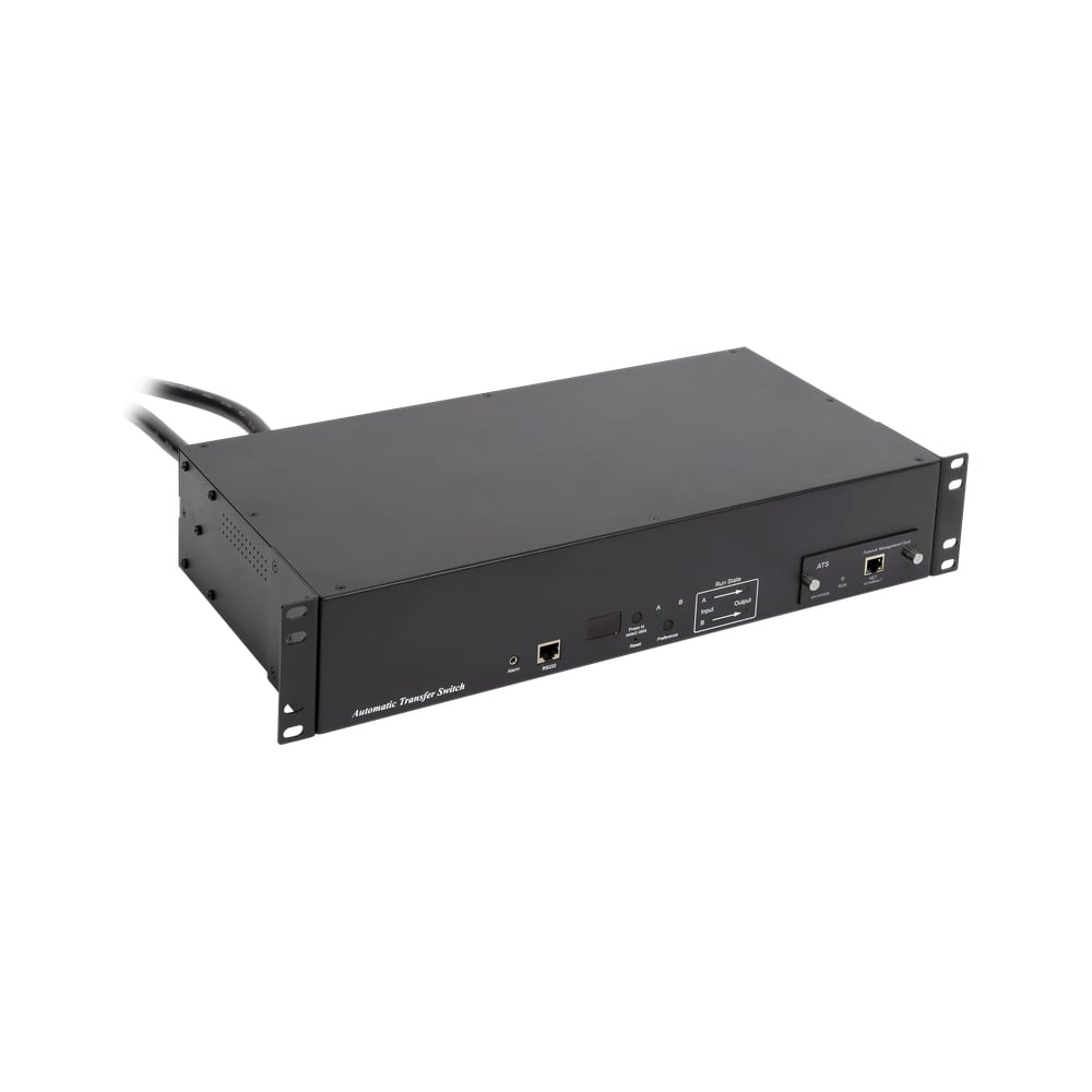 Переключатель автоматический ITK ATS 19 2U 32А с разъемами ATS-32-2U-1 ...