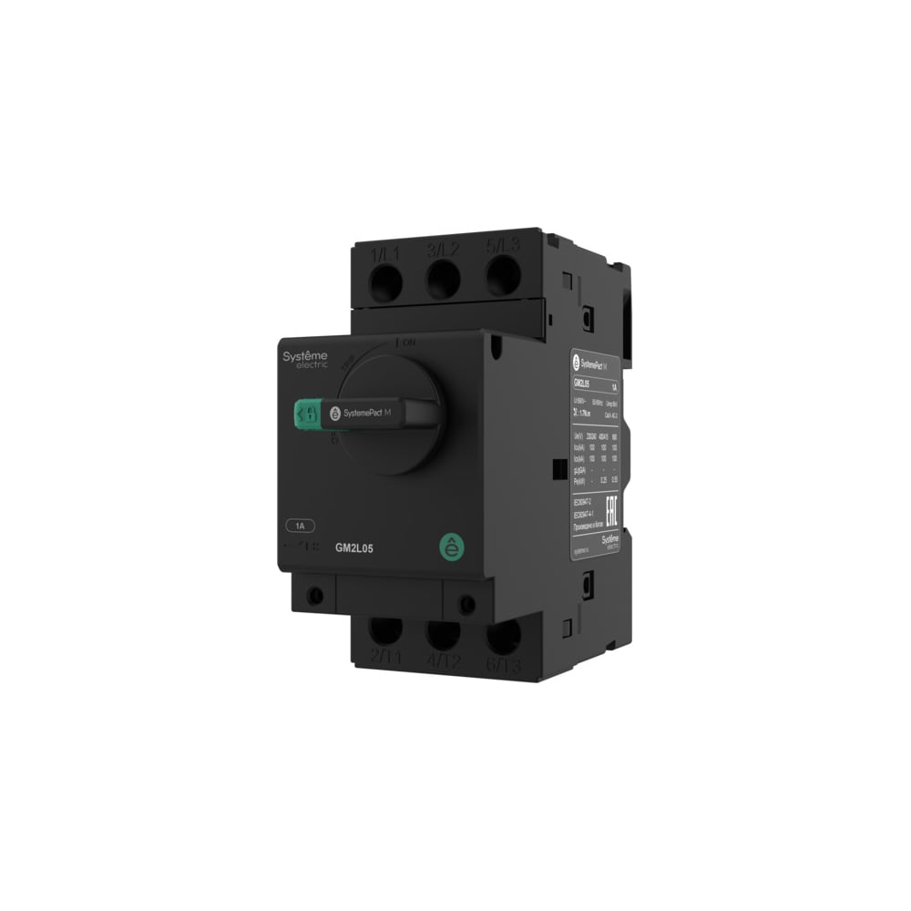 Автоматический выключатель защиты двигателя Systeme Electric GM2L 25A ...