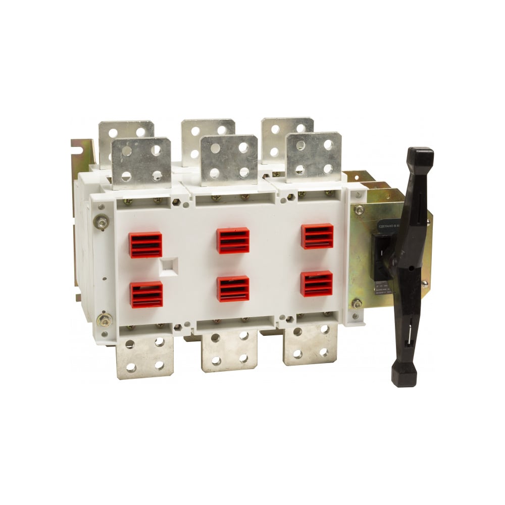 Выключатель-разъединитель Dekraft ВР 1000A 4P два направления, тандем ...