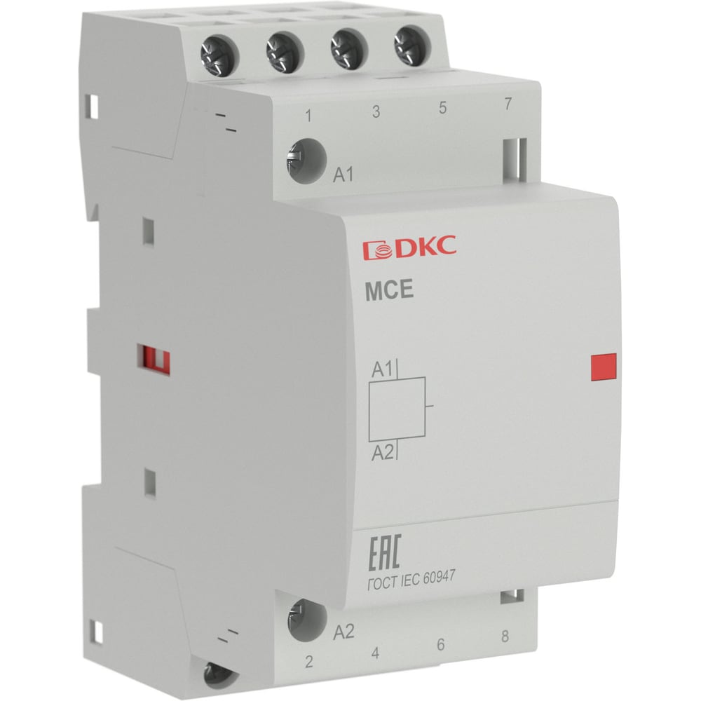 Контактор модульный DKC YON max типа MCE, 4P, 40A, 240В, 4НО MCE 40 40 ...