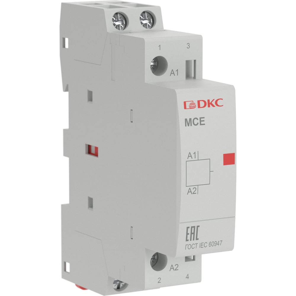 Контактор модульный DKC YON max типа MCE, 2P, 16A, 240В, 2НО 1 ШТ MCE ...