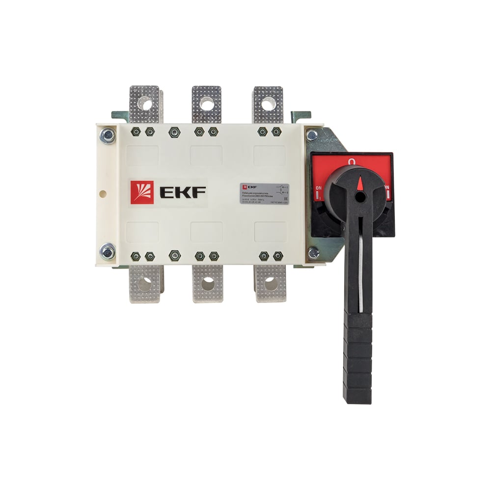 Рубильник-переключатель EKF 250A 3P с рукояткой PowerSwitch PROxima ...