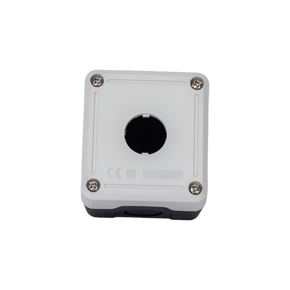 Корпус Emas Пост 1-кнопочный PY пустой, пластик. PY1BOS - выгодная цена ...