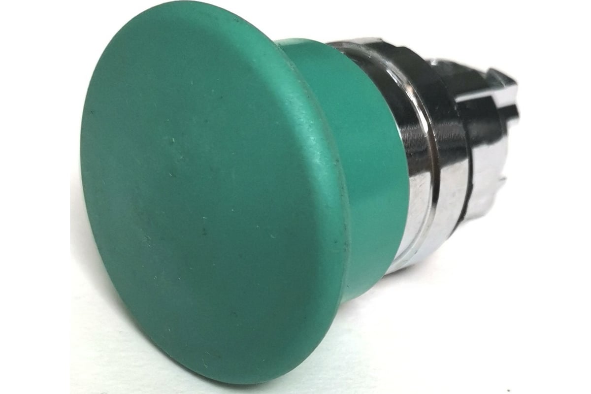 Гриб головка Briswik металл 22мм возврат КМЕ 56С зеленый IP65 ZB4BC3.BR ...
