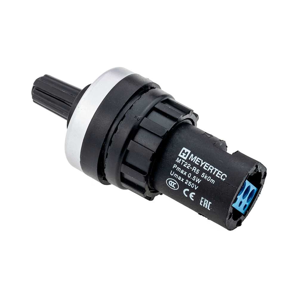 Потенциометр MEYERTEC 5кОм МТ22-R5 Z-00095464 - выгодная цена, отзывы, характеристики, фото ...
