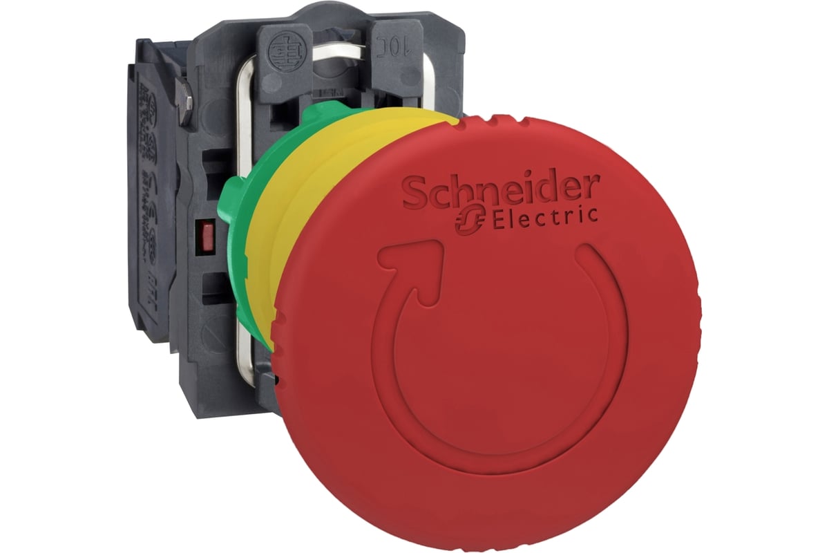 Аварийная кнопка Systeme Electric 1НО+1НЗ XB5AS8445 - выгодная цена ...