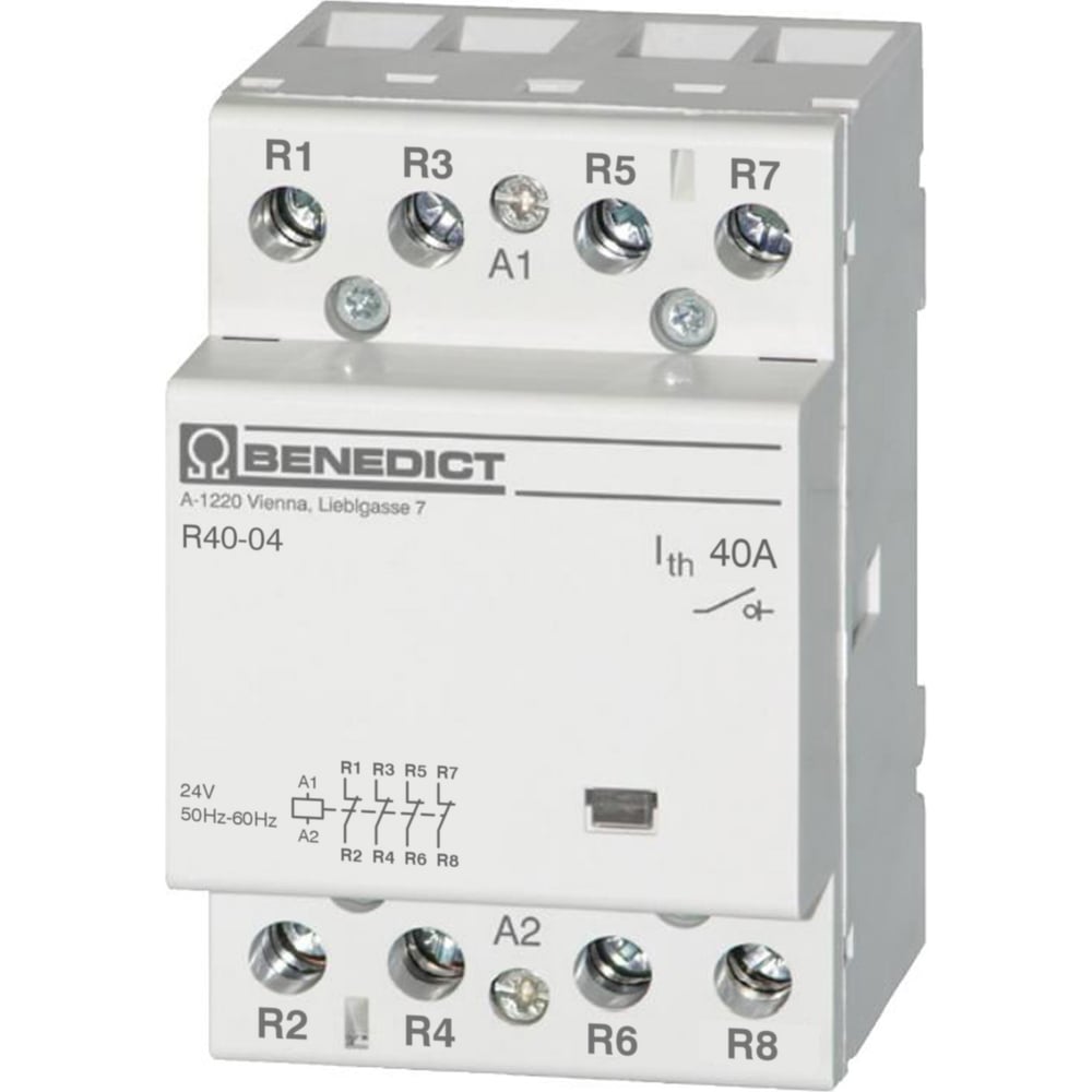 Модульный контактор Benedict R40-40 24 PN38960 - выгодная цена, отзывы, характеристики, фото ...