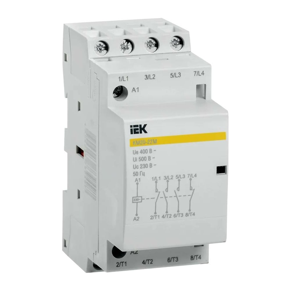 Модульный контактор IEK КМ20-22М AC MKK11-20-22 - выгодная цена, отзывы ...