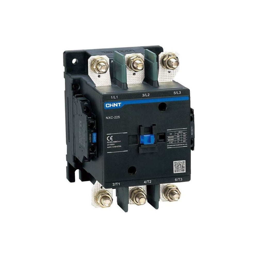 Контактор CHINT NXC-225 225А 220В/АС3 2НО+2НЗ 50Гц (R) 836523 ...