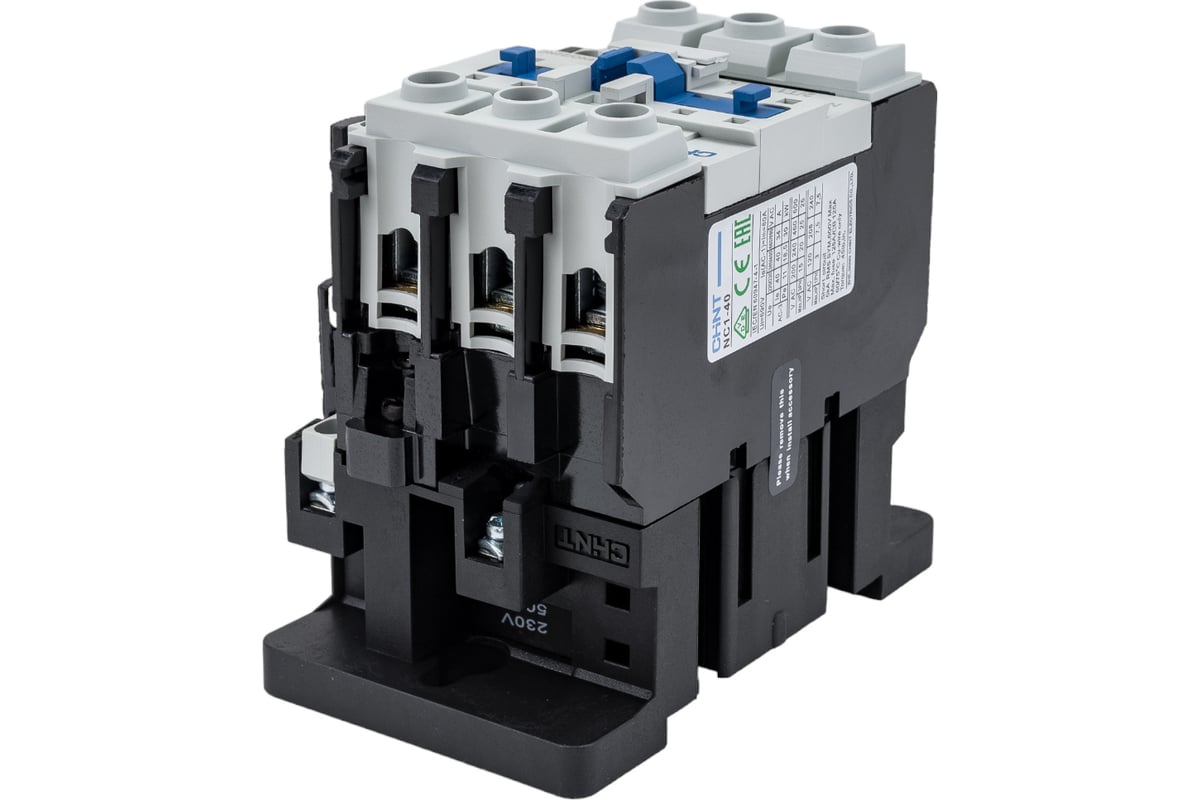 Контактор CHINT NC1-4011 40А 230В/АС3 1НО+1НЗ 50Гц (R) 222272 ...