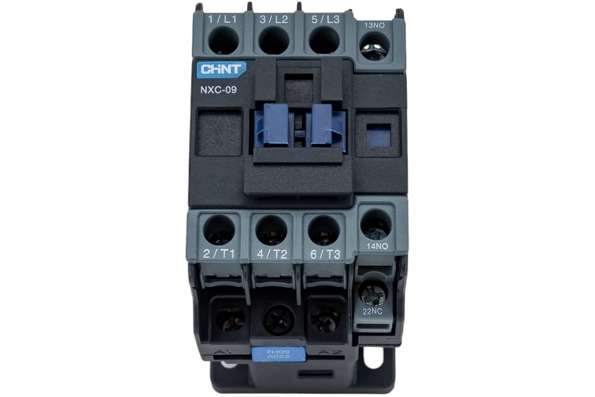 Контактор CHINT NXC-09 9А 220В/АС3 1НО+1НЗ 50Гц (R) 836704 - выгодная ...