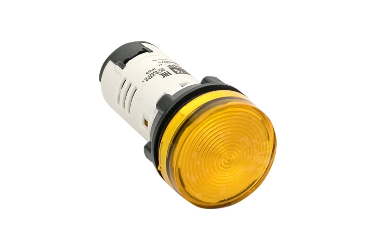 Светодиодная матрица EKF AD16-22HS желтая 24В AC/DC IP65 коробка (10 шт ...
