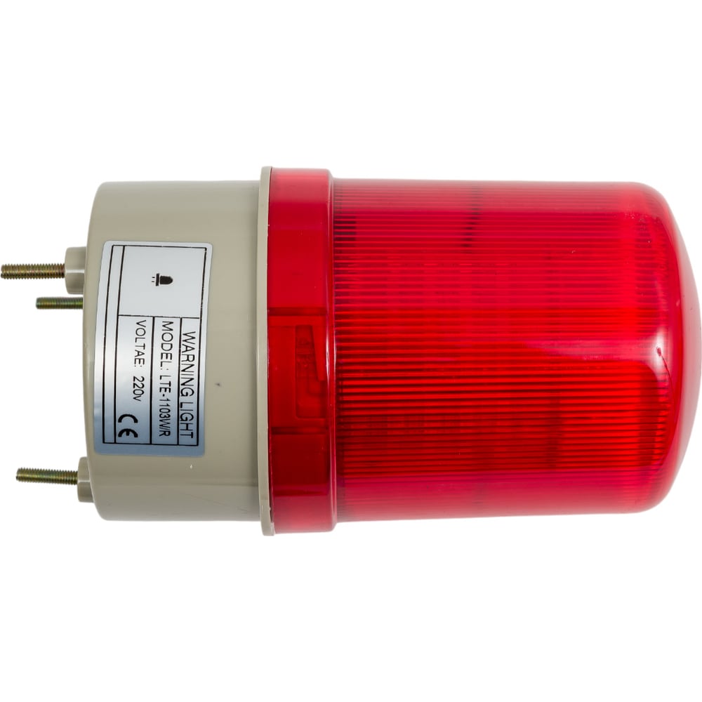 Сигнальная лампа UCD LTE-1103W, красная, LED 220VAC (вращение, мигание ...
