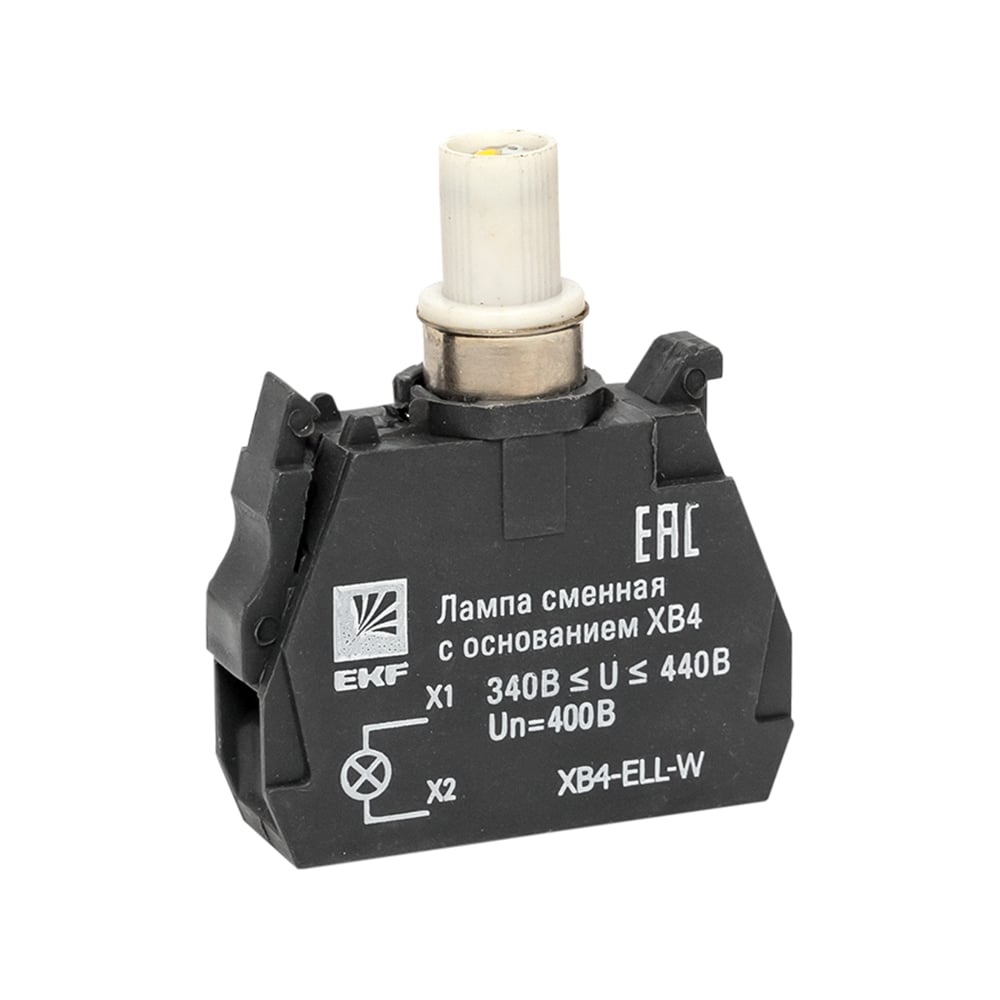 Сменная лампа c основанием EKF xb4 белая 400в (10шт.) proxima XB4-ELL-W - выгодная цена, отзывы ...