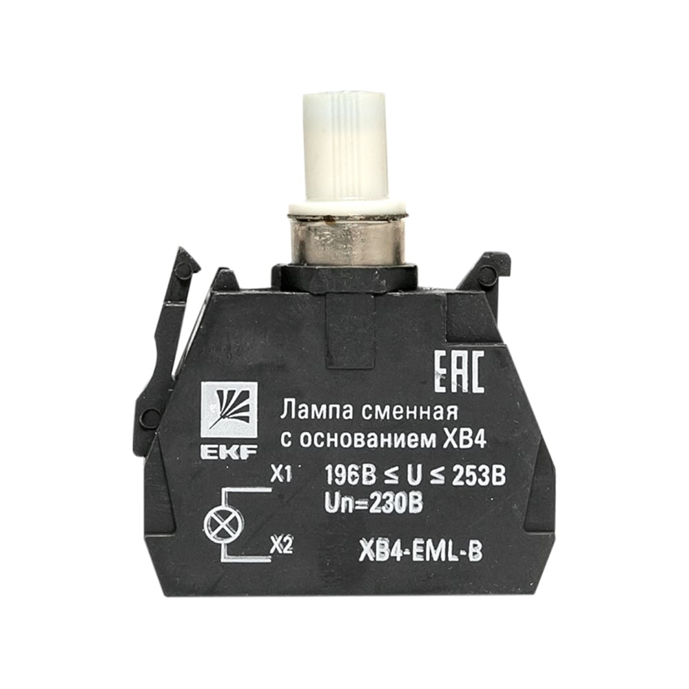 Сменная лампа c основанием EKF xb4 синяя 230в (10шт.) proxima XB4-EML-B - выгодная цена, отзывы ...