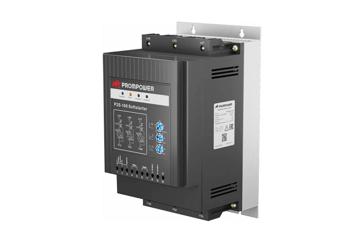 Устройство плавного пуска Prompower p2s-100-4-75-b-a, напряжение 400b ...