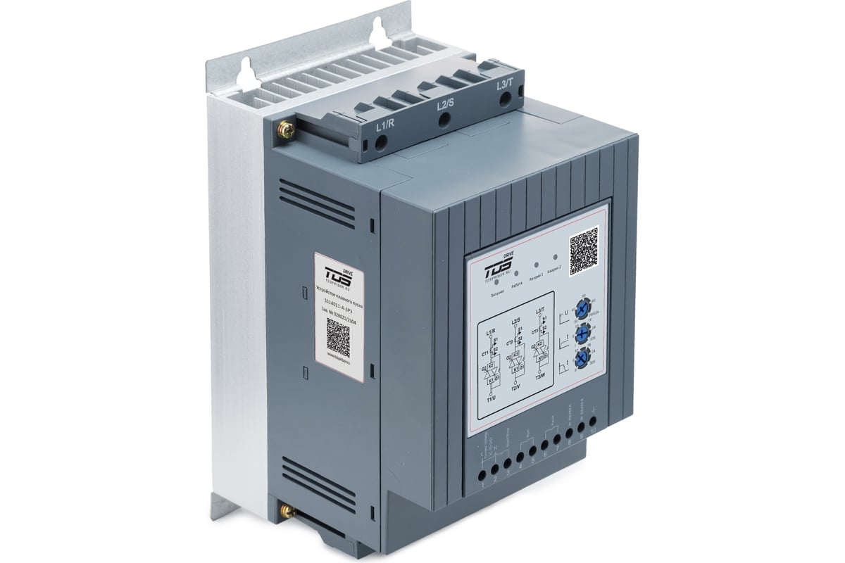 Устройство плавного пуска TDS 30 kw; 60a; 380vac; ss14060-a-3p3 ...