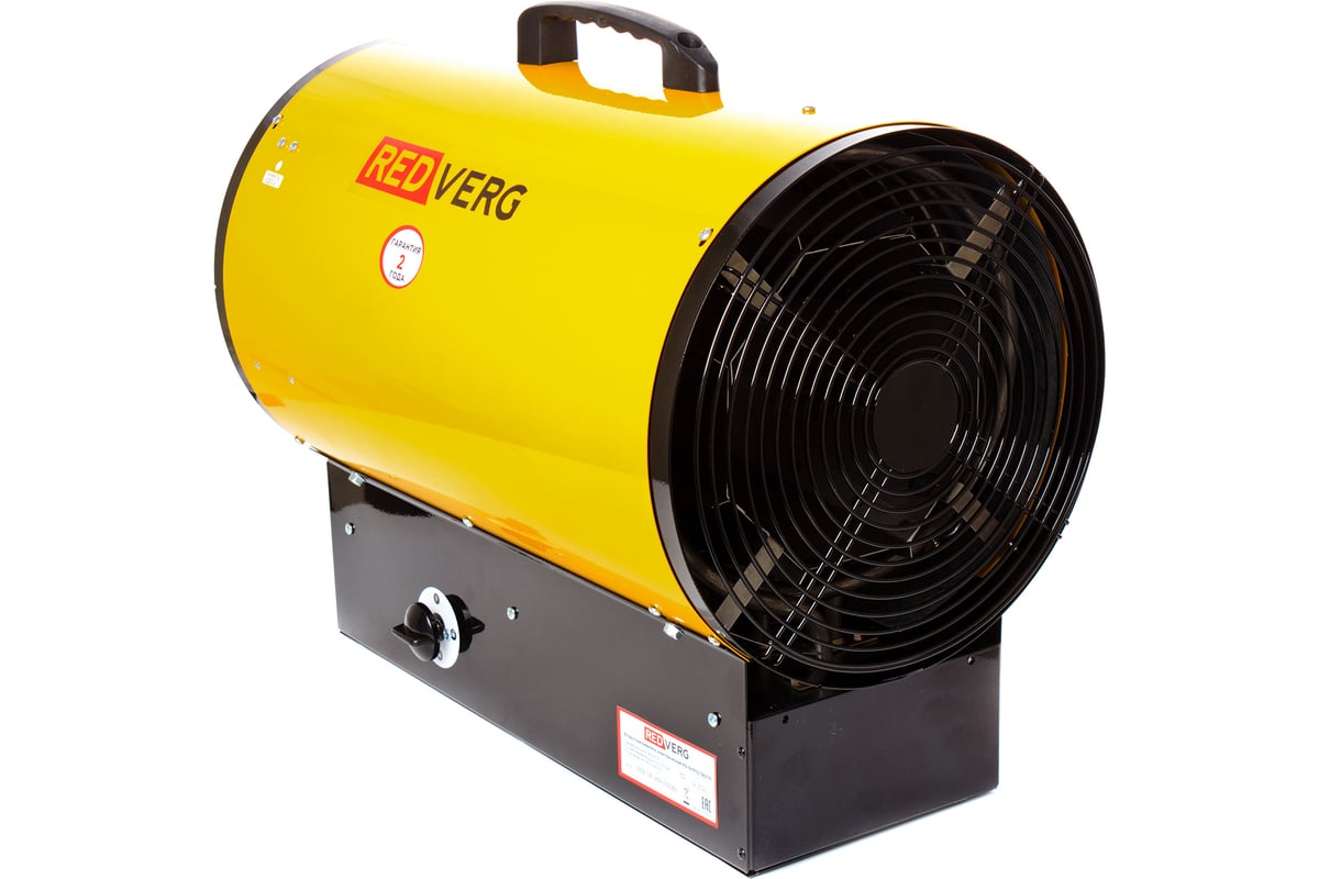 Электрический воздухонагреватель REDVERG RD-EHR15/380ТR 6659864 ...