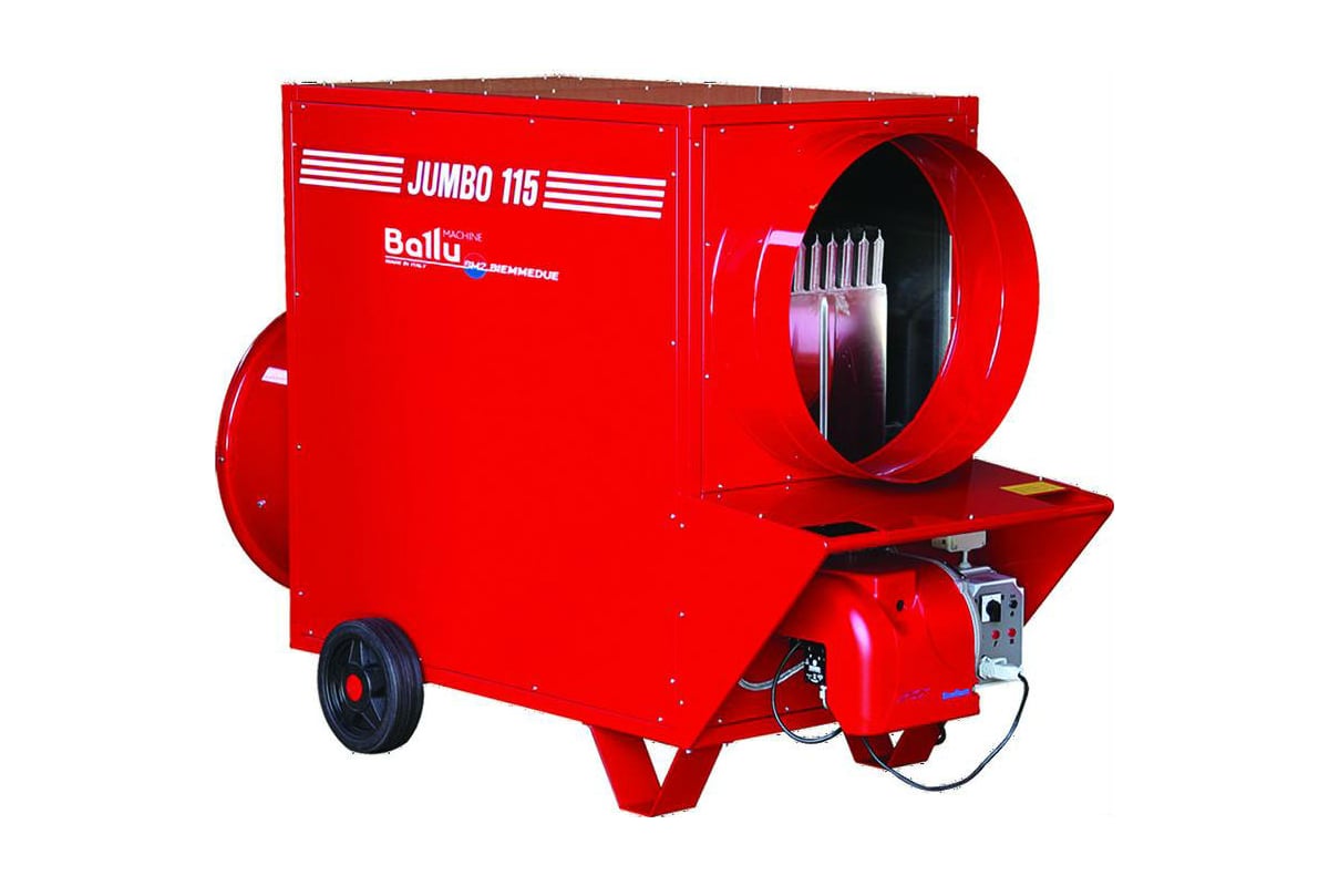 Мобильный дизельный теплогенератор Ballu-Biemmedue JUMBO 115 M oil НС ...