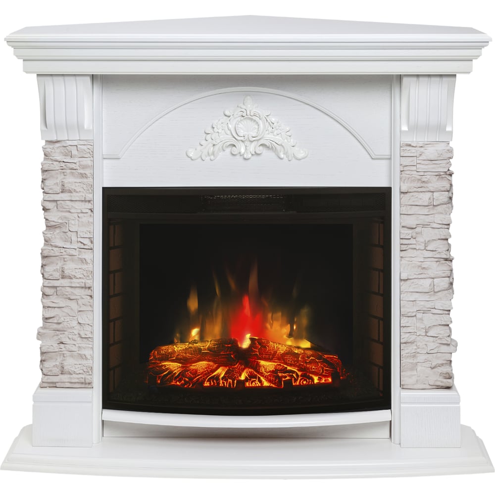 Каминокомплект RealFlame athena corner gr std/25'5/24 wt + evrica 25'5 10021317 - ВсеИнструменты ...