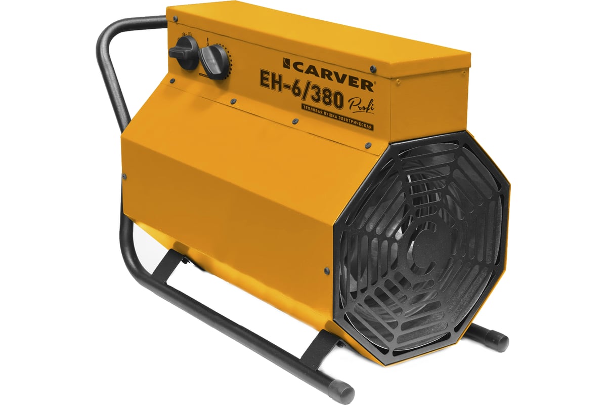 Электрическая тепловая пушка CARVER ЕН-6/380 380 В, 6 кВт 01.005.00007 ...